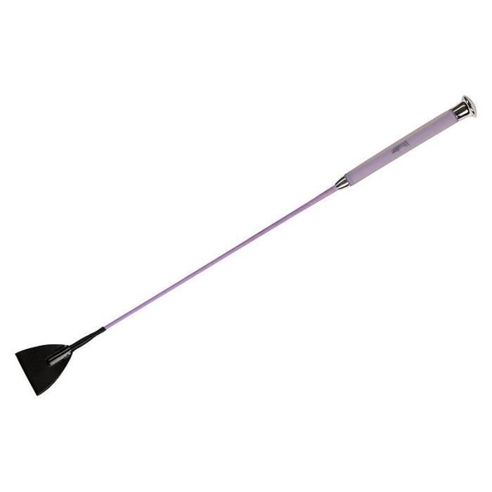 Cravache équitation pour cheval Whip & Go Jump Gel - lilas - 65 cm ...