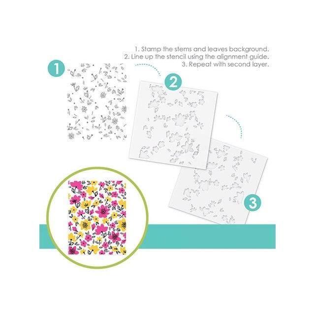 ALBUM PHOTO,Y0698-Stamps--Matrices de découpe en métal pour la fête des mères, pochoir de ...