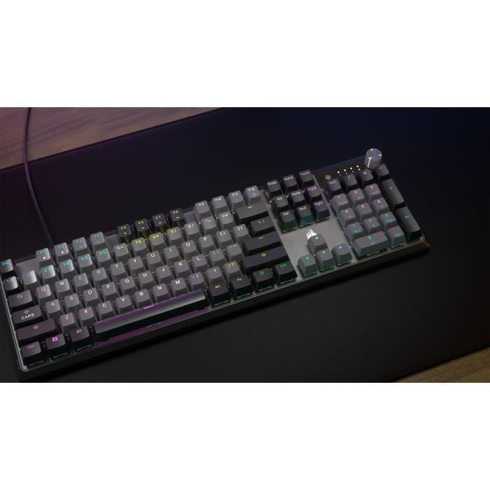Clavier gaming mécanique - CORSAIR - K70 CORE RGB - Switchs linéaires ...