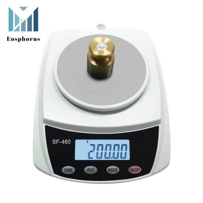 Balance Numérique Analytique Lcd 600 G X 0,01 G Pour École Laboratoire ...