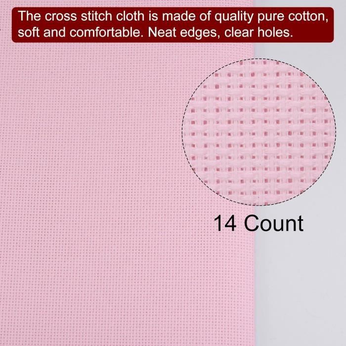 Tissu Pour Point De Croix 14 Fils - 50,8 X 71,1 Cm - Tissu Classique ...