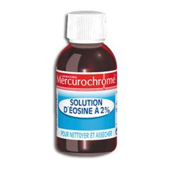 MERCUROCHROME Solution Eosine 2% - 100ml - Cdiscount Santé - Mieux vivre