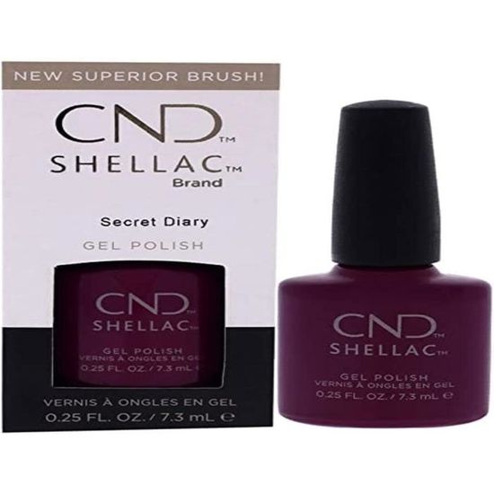 CND Shellac Treasured Moments - Secret Diary Vernis à Ongles297 ...