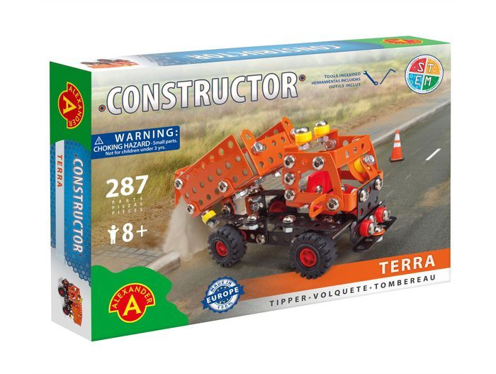 Alexander Toys - Constructor Terra - Camion Benne - Cdiscount Jeux - Jouets