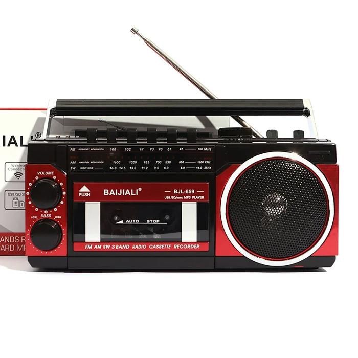 Radio stéréo sans fil Bluetooth rétro - FEBEST - Portable - USB - AM/FM ...
