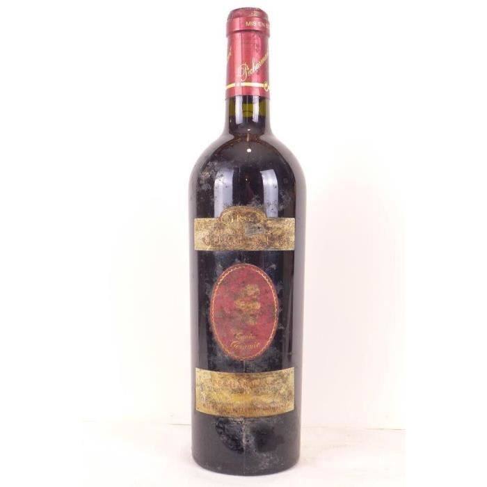 Pécharmant domaine de la curguetie cuvée géramie (étiquette très tâchée ...