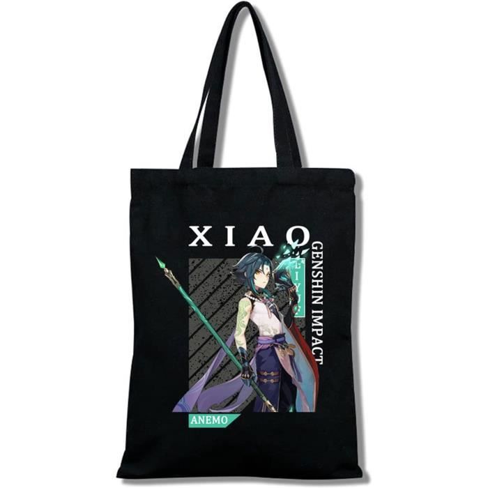 Sac En Toile Genshin Impact, Noelle-Dliuc-Hutao-Tarttaglia-Beidou-Qiqi ...