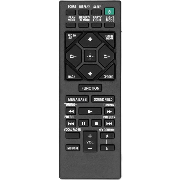 Télécommande Audio, Télécommande pour Système Audio Domestique Hi‑FI ...