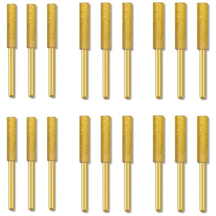 18 Pcs Meules Tronçonneuses Affûteuse Tronçonneuse Diamantée Affûteuse ...