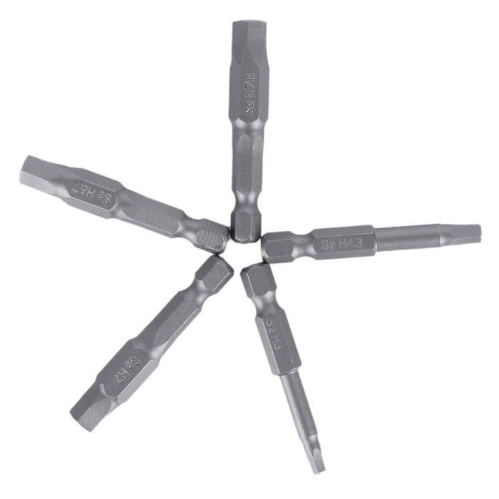 Cikonielf Embouts magnétiques pentagonaux Lot de 5 Embouts Pentagonaux ...