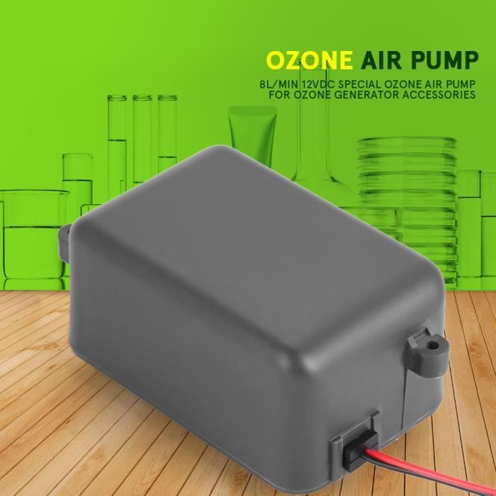 Pompe à air d'ozone - FDIT - 8L/min - 12VDC - Très faible vibration ...