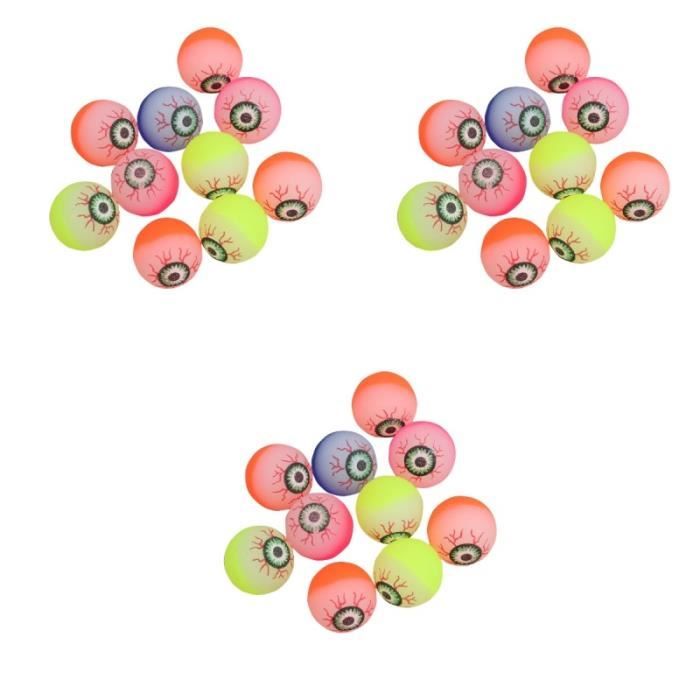 30 pcs 32mm Balls Balles effrayantes Boules d'oeil effrayant ...