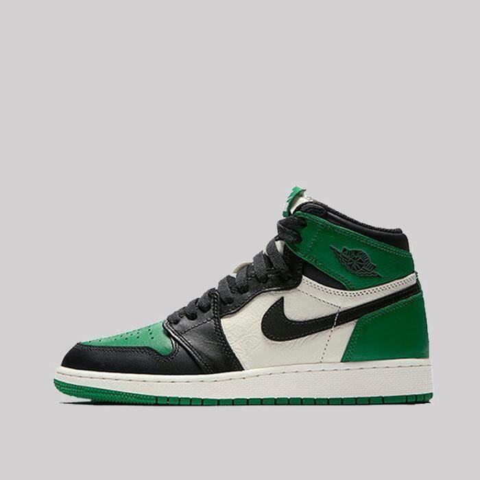 Basket Jor.dans 1 Retro High Pine Green (GS) 575441-302 Pour Femmes ...