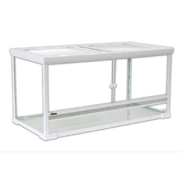 Terrarium Vision Blanc 100 - 100x45x50(H) cm REPTILES-PLANET ...