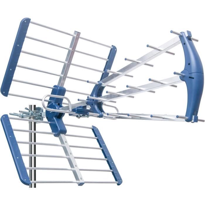 Talos 13Db Antenne Trinappe Extérieure Uhf 21-48 Terrestre, Filtre 5G ...