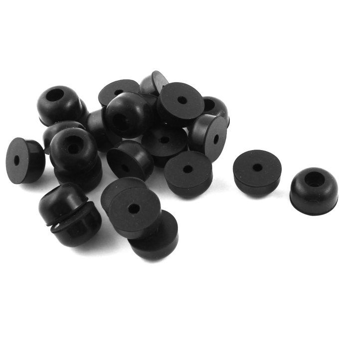 SOURCING MAP Pied conique de meuble en caoutchouc 8mm Diamètre trou ... SOURCING MAP Pied conique de meuble en caoutchouc 8mm Diamètre trou ...