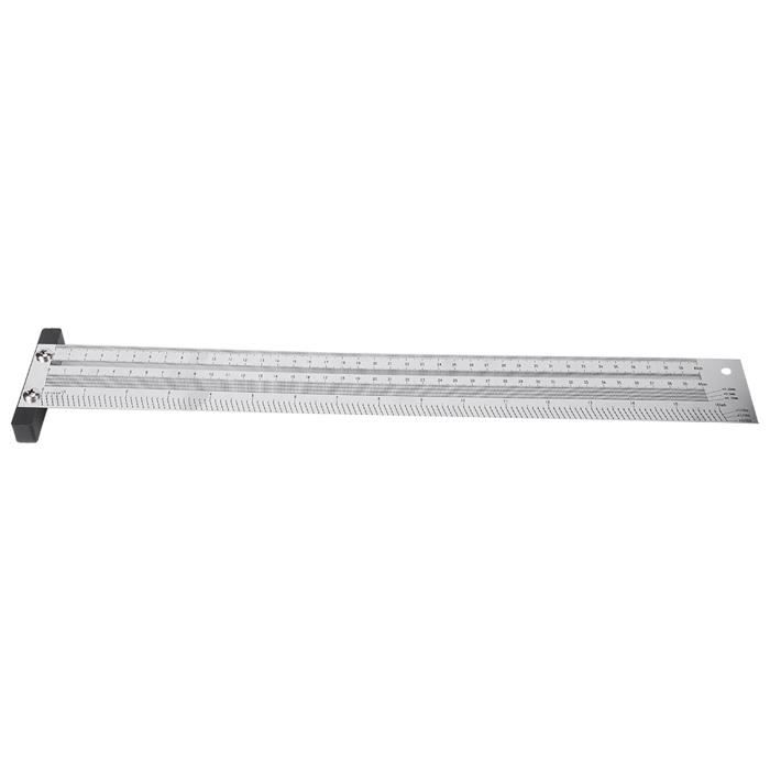 VBESTLIFE Règle Marquage Précision Inox Outil Menuiserie - Cdiscount ...