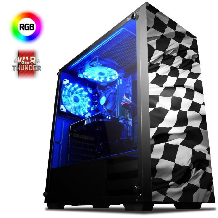 VIBOX Crusher 7 PC Gamer Ordinateur avec War Thunder Jeu Bundle (4,3GHz ...