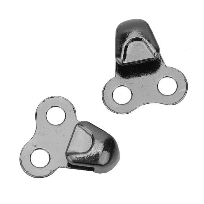 Zerone Crochets pour lacets avec rivet Lot de 20 crochets à lacets en ...