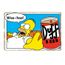 Affiche en métal pour Duff Beer, signes en métal pour alcool, Plaque ...