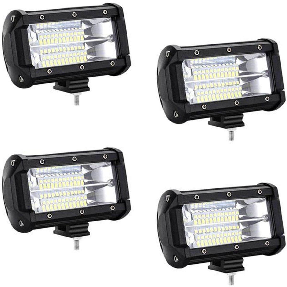 HENGMEI Projecteur Phare de Travail à LED Offroad 12V 24V Lumière ...