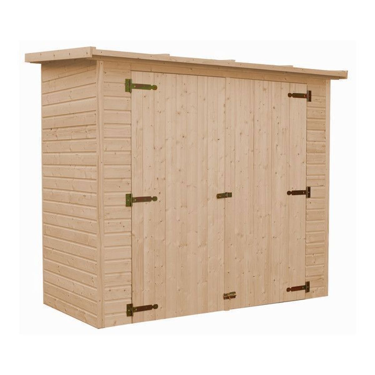TIMBELA M348 - Atelier rangement outils - H194x123x223 cm/2,1 m² - Cdiscount Jardin