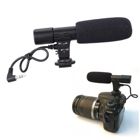 Microphone - RNCYN - MIC-01 - Stéréo - Compatible GoPro - 45g ...