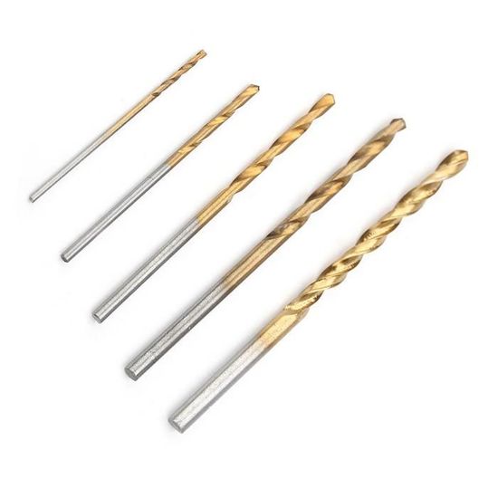 ZJCHAO perceuse à main 1.5Mm Foret 2Mm Forets Acier Haute Vitesse 50 ...