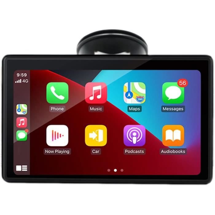 Moniteur sans fil Apple Carplayer Android Auto, récepteur d'autoradio ...