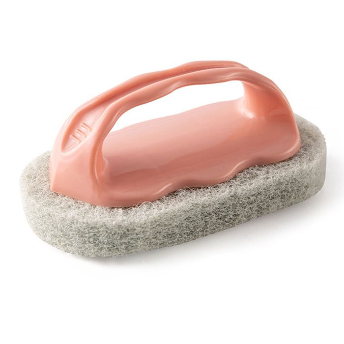 1 brosse éponge domestique avec poignée, brosse de cuisine ...