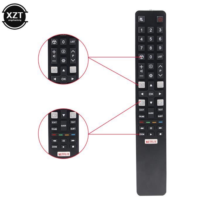 Télécommande Intelligente Pour Téléviseur Tcl Rc802n Yai3 Yui2 Yu14 ...