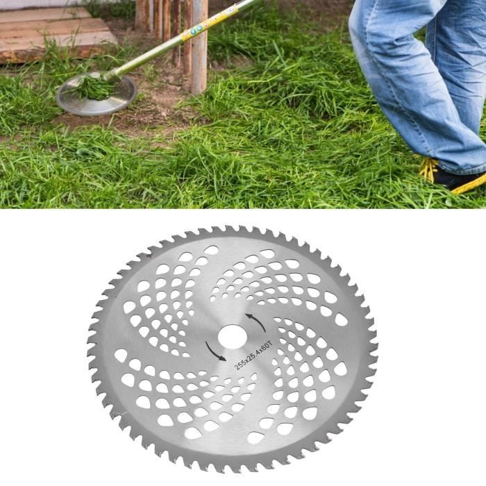 Cikonielf Lame de scie pour débroussailleuse - Débroussailleuse lame de scie disque de coupe 60 ...