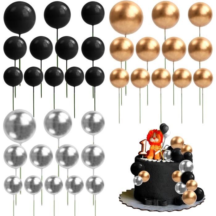 Topper Boule Mini Topper De Gâteau De Ballon, 37 Pièces Cupcakes ...