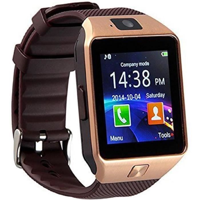 Electronic wrist watch with a mobile phone store