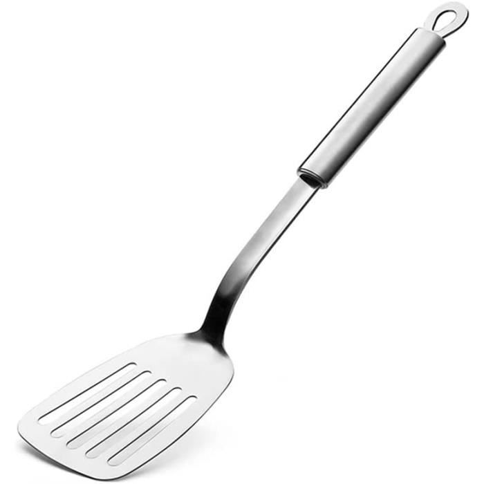 Spatule Ajourée en Inox,Spatule de Cuisine,304 Stainless Steel.[~111 ...