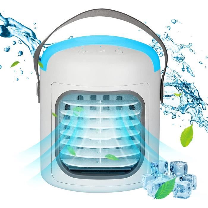 CLIMATISEUR PORTABLE Climatiseur Portable 4 en 1 Climatiseur Silencieux ...