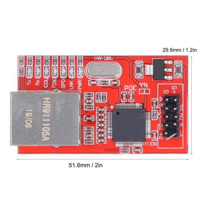 Module Réseau Ethernet Interface Réseau Du Module Ethernet, Circlips ...
