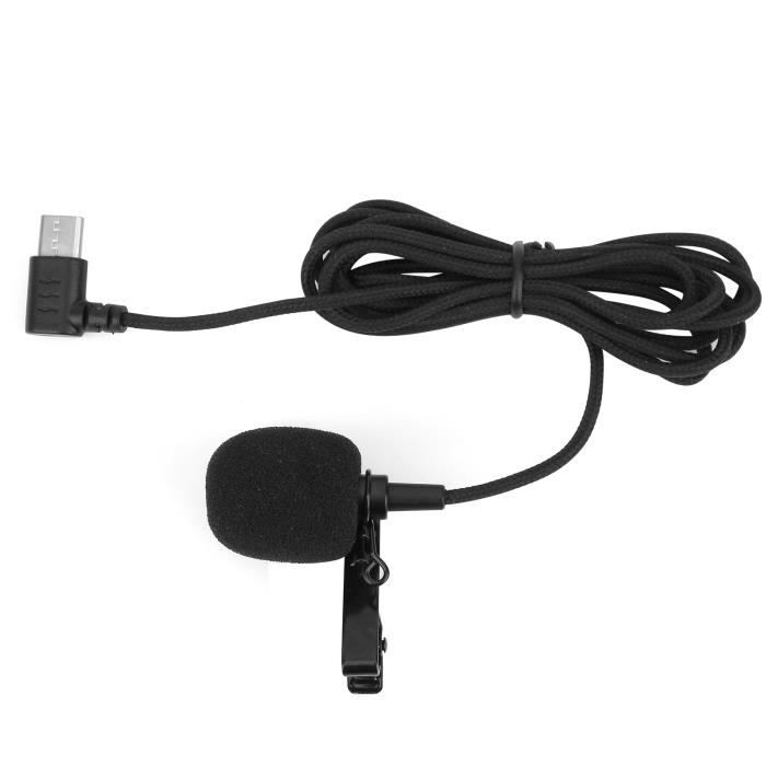 GOTOTOP Microphone pour caméra d'action Microphone d'Interface TYPE-C ...