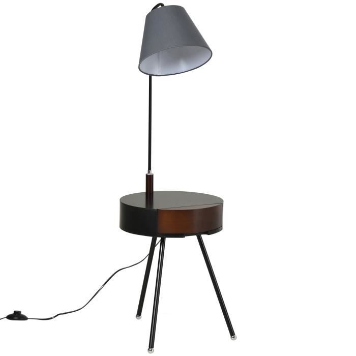 Table de nuit lampadaire table d'appoint lampadaire design contemporain ...