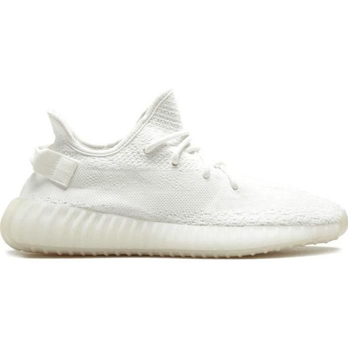 Basket Nike BOOST 350 V2 CREAM WHITE TRIPLE WHITE CP9366 blanc Couleurs ...
