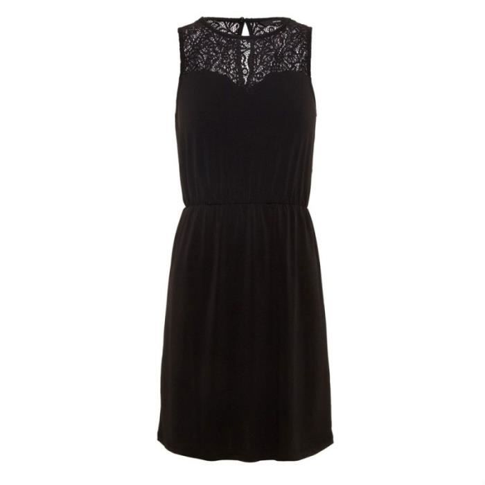 Buy >vero moda robe noire - OFF 71% Big sale