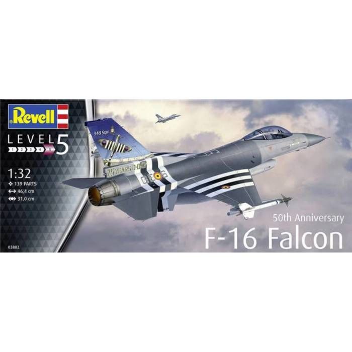 REVELL - Maquette Avion 50th Anniversary F-16 Falcon |revell|03802| 1: ...