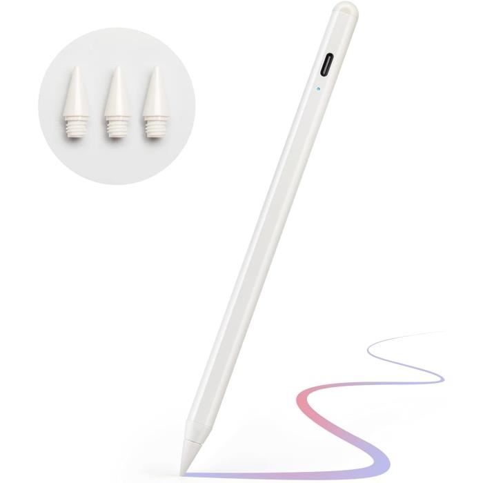 Stylet Tactile Pour Ipad, Stylo Palm Rejection Stylus Pen For Apple ...