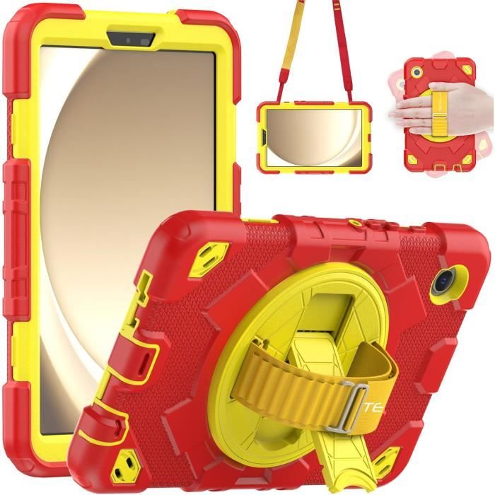 Supe \U2013 Coque Pour Samsung Galaxy Tab A9 8,7" (Sm-X110 - Sm-X115)- Robuste Et Résistante Aux ...