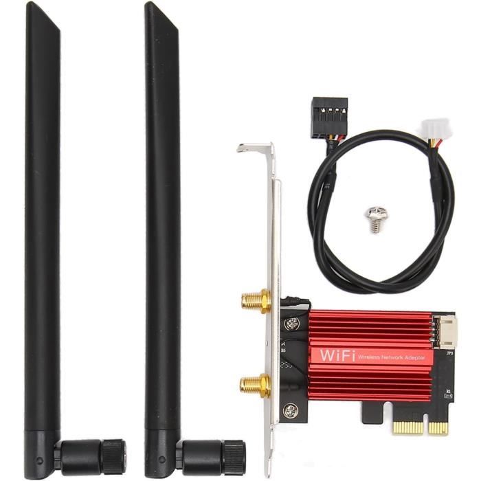 Carte Wifi Pcie Pour Ordinateur De Bureau, Bluetooth 4.2, Adaptateur ...