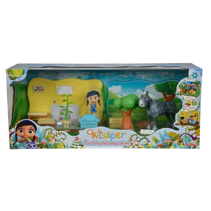 SIMBA Wissper 2 en 1 Herbe Monde Ensemble de Jeu - 109358470 ...