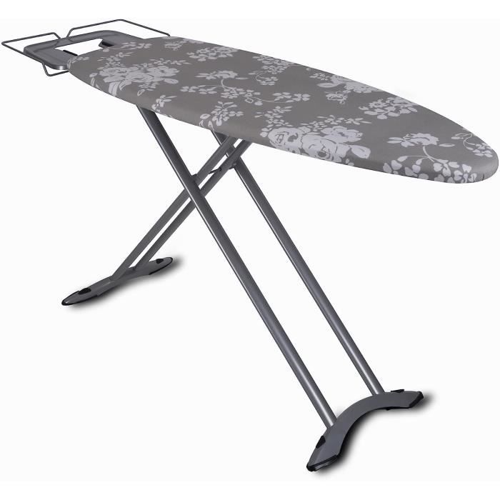Table à repasser pliable 2en1 WILD en acier 130x47 H90cm avec repose ...