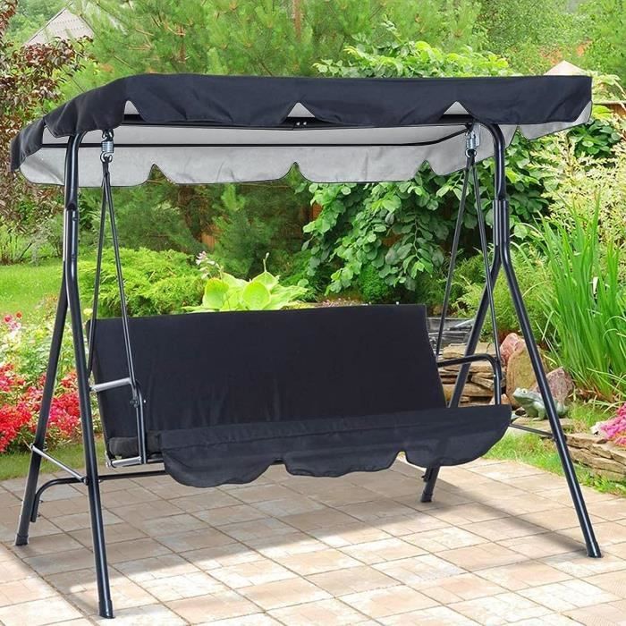 Toit de Rechange pour Balancelle de Jardin,Toit Balancelle en Tissu ...
