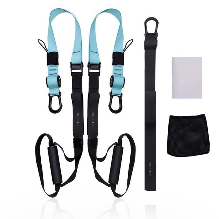 Sangle de Suspension - TD® - Musculation - Bleu - 1,2 kg - 210 à 300 cm ...