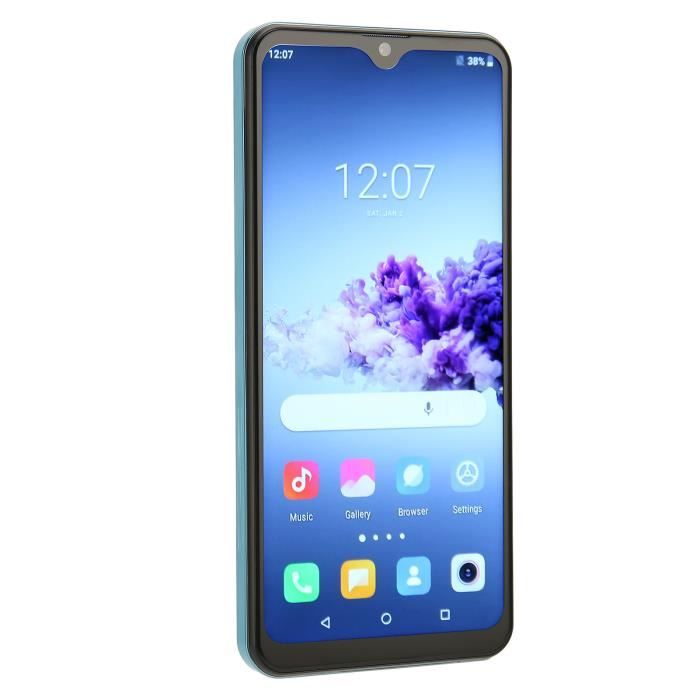 TMISHION Smartphones débloqués T1Pro Smartphone débloqué de 6,53 pouces pour Android 11 4 Go de ...